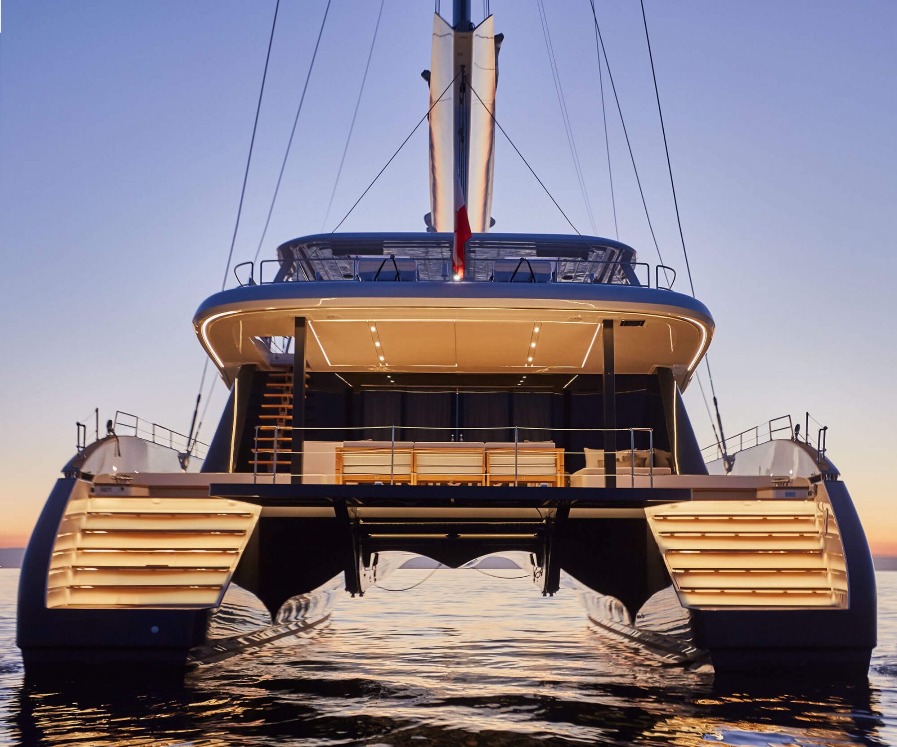 LED-Yacht-Beleuchtung - Sunreef Yachts - Döllken Lighting